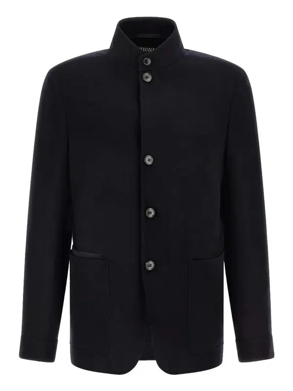 Zegna Il Conte Cashmere Jacket - Blue