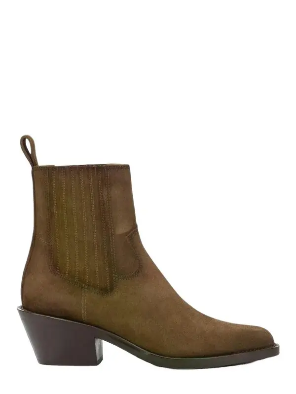 HENDERSON BARACCO Suede Ankle Boots - Brown