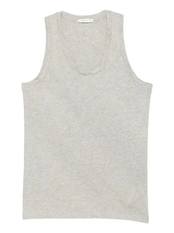 THE ROW Sleeveless Jersey Tank Top - Grey