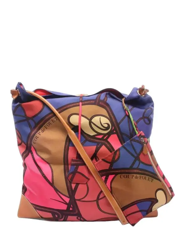 Hermès 2013 Silky City Mm Shoulder Bag - Blue