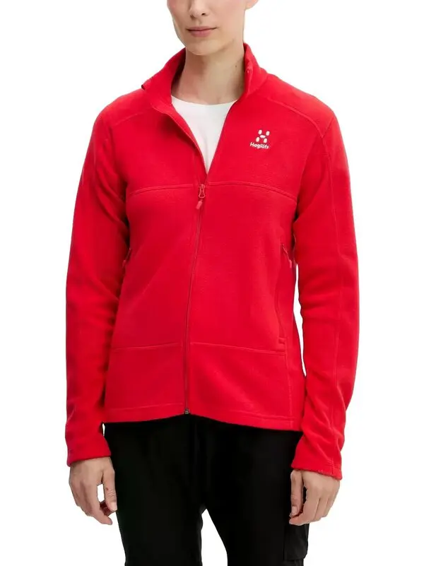 HAGLOFS Logo-print Zip-up Jacket - Red