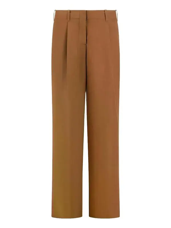 Herno Darted Elasticated-waist Trousers - Brown