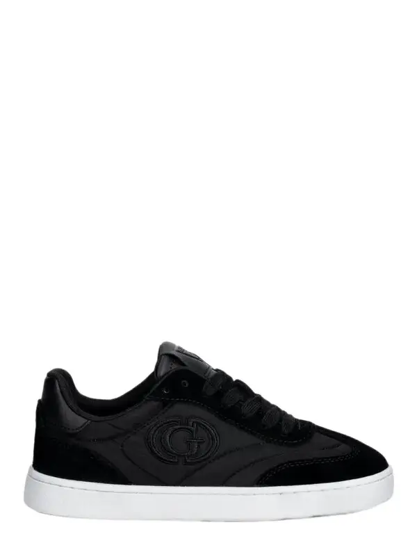 Guess Logo-patch Sneakers - Black