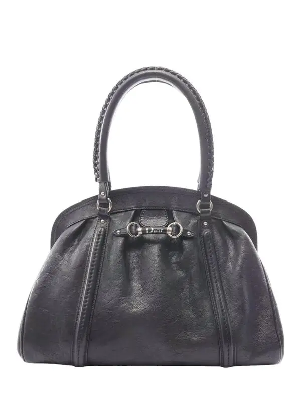 Dior 2000s Logo-detail Handbag - Black