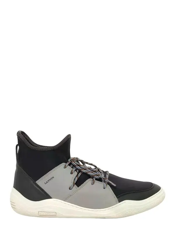 LANVIN Lace-up Sneakers - Black