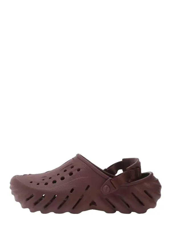 CROCS Echo Perforated Clogs - Red