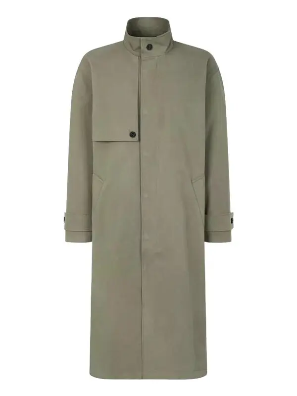 STUDIO TOMBOY Cotton Button-fastening Coat - Neutrals