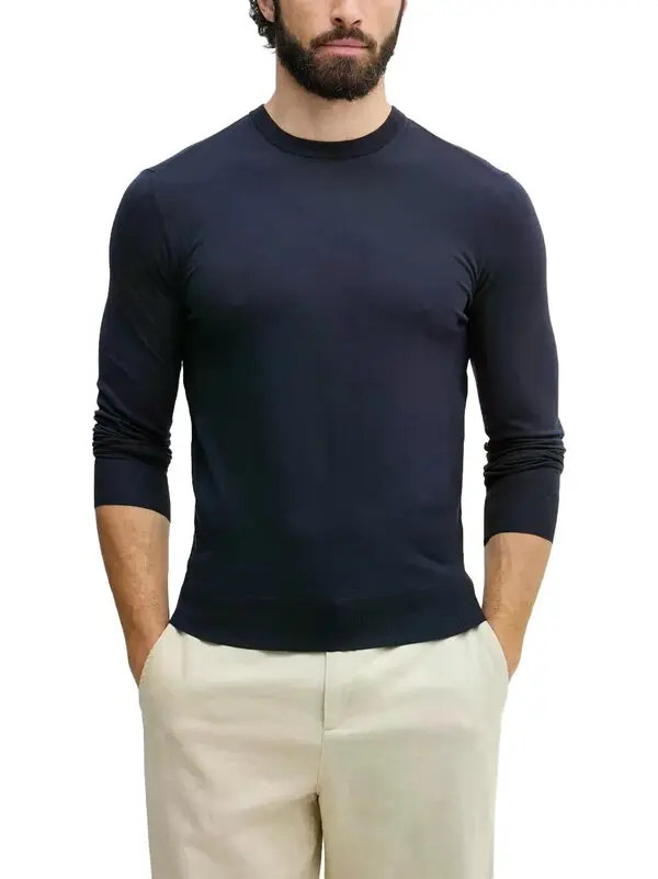 Guess Viscose-blend Pullover Sweater - Blue