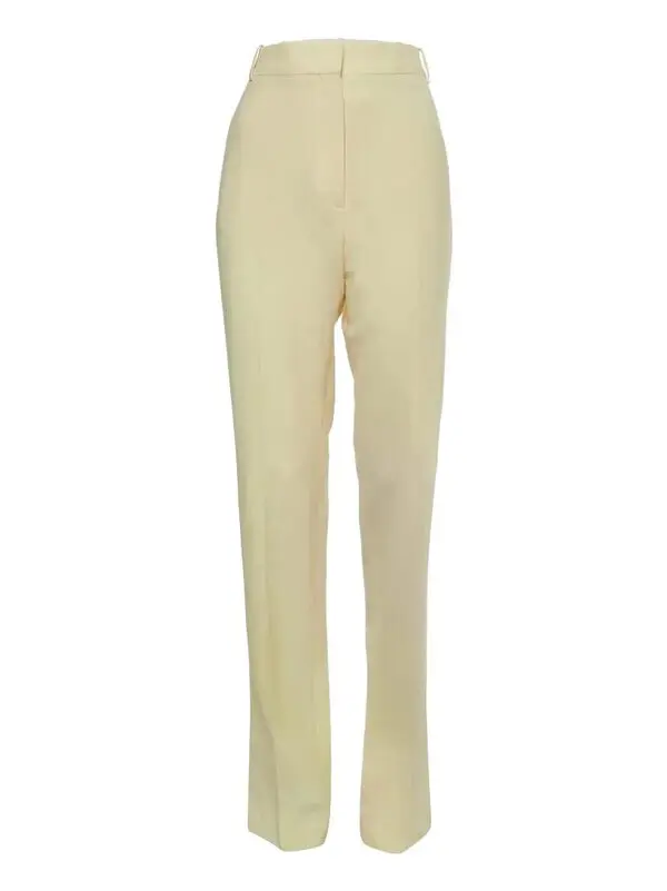 Attico Belt-loops Trousers - Yellow