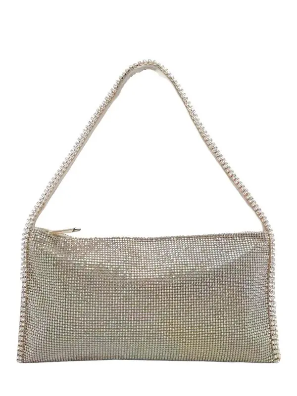 Benedetta Bruzziches Embellished Mesh Shoulder Bag - Silver