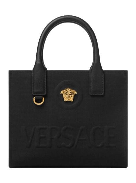 Versace La Medusa Mini Shopping Bag - Black