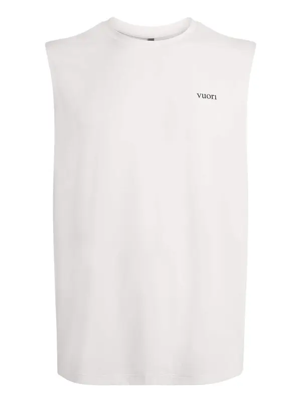 Vuori Viewpoint Muscle 2.0 Tank Top - White