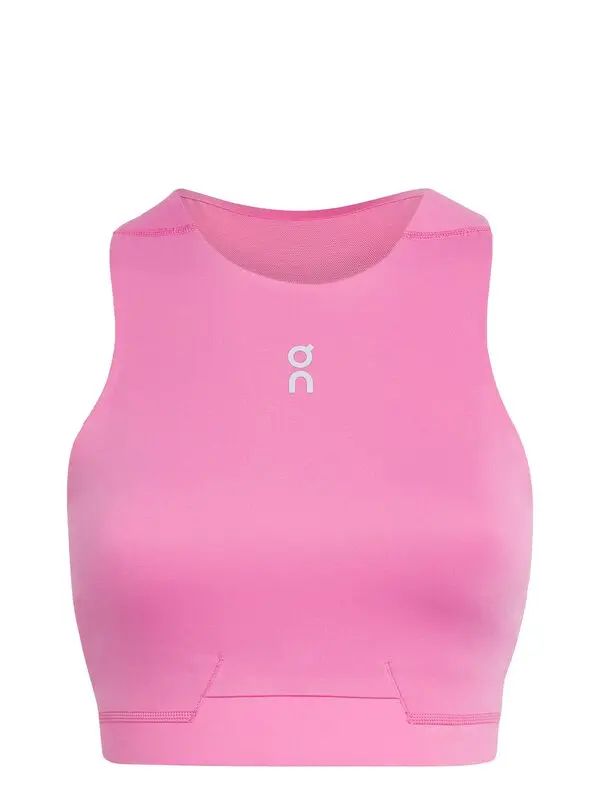 On Train 2-in-1 Crop Top - Pink