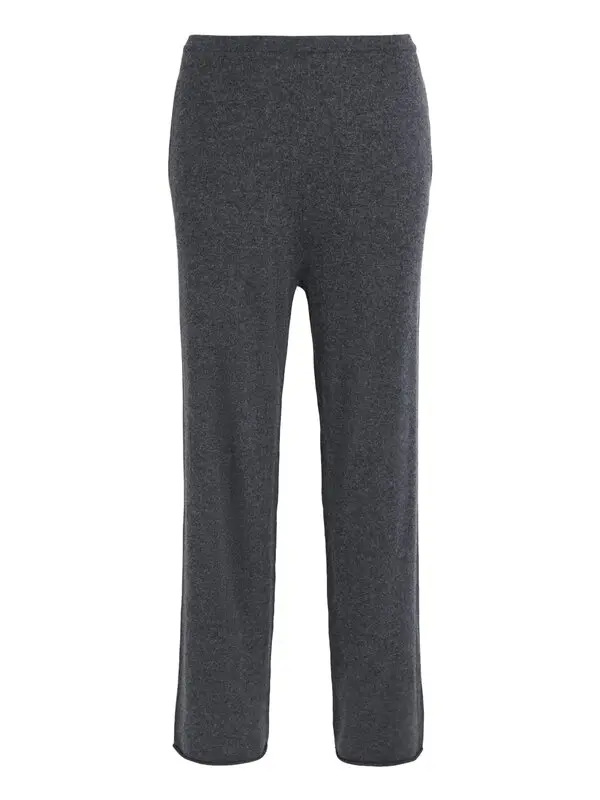 Max Mara Virgin Wool-cashmere Trousers - Grey