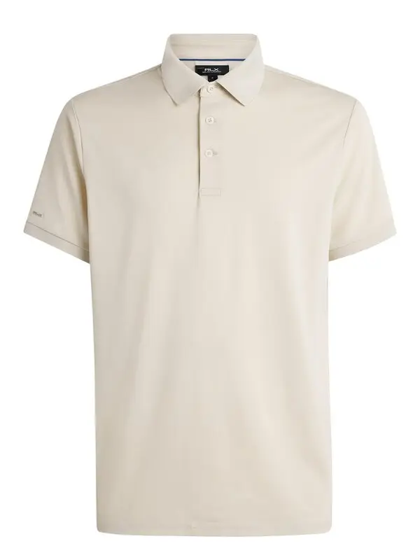 Rlx Ralph Lauren Airflow Polo Shirt - Beige