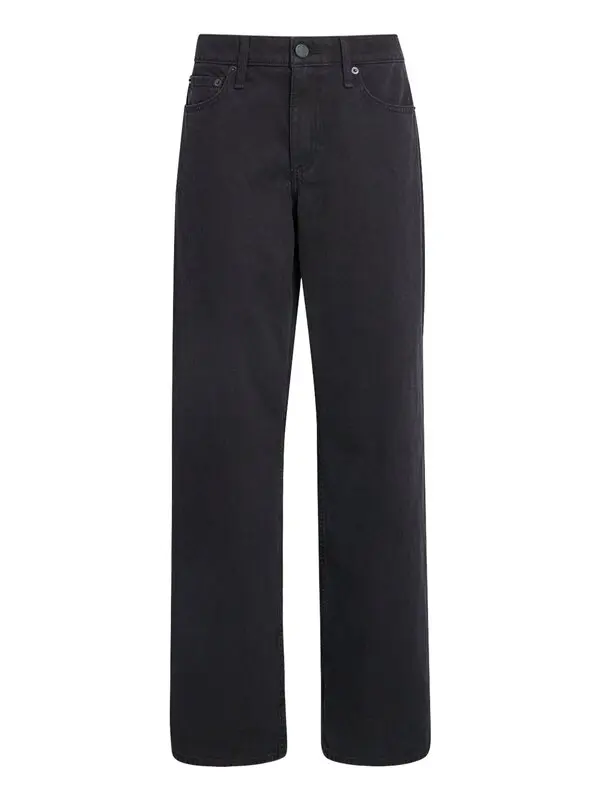 Rag & Bone Cam Straight Jeans - Black