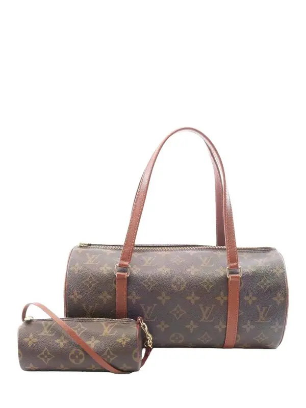 LOUIS VUITTON 2001 30 Papillon Monogram Tote Bag - Brown
