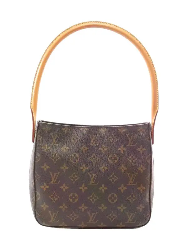 LOUIS VUITTON Monogram Looping Shoulder Bag - Brown