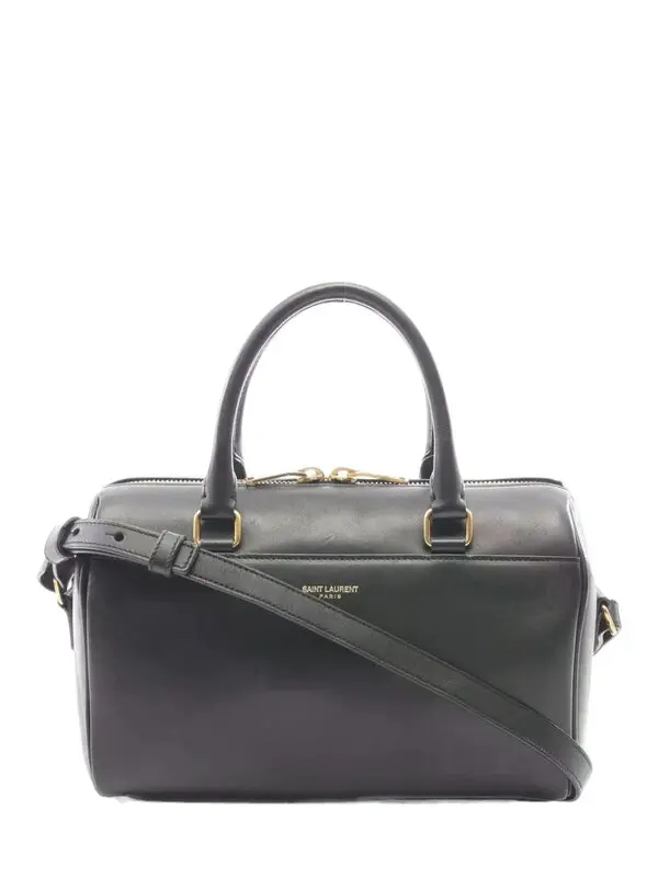 Saint Laurent 2010s Baby Duffle Shoulder Bag - Black