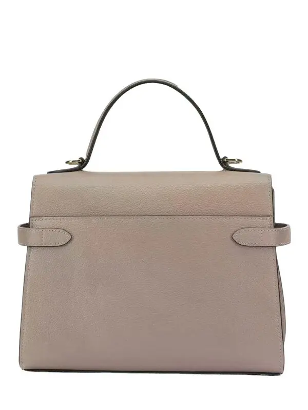 LE TANNEUR Emiliet T-bar Envelope Flap Tote Bag - Neutrals