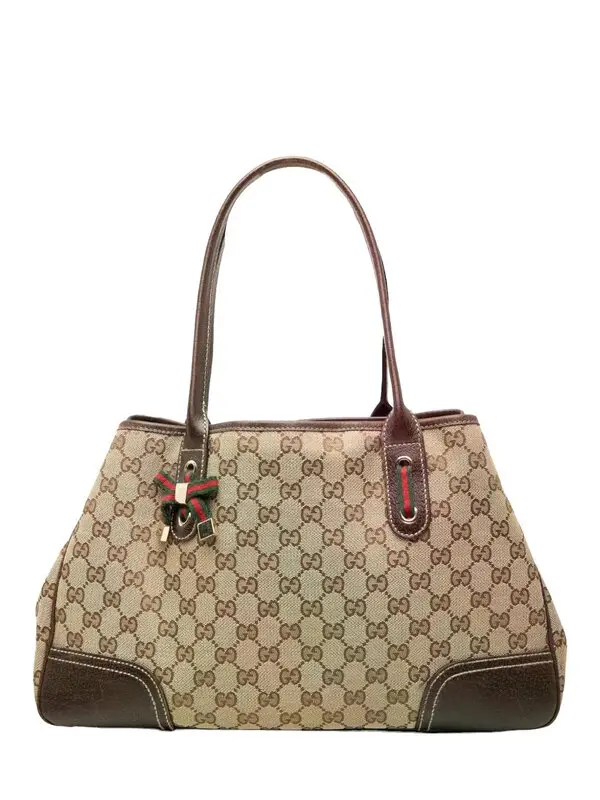 Gucci 2000-2015 Gg Canvas Princy Tote Bag - Neutrals