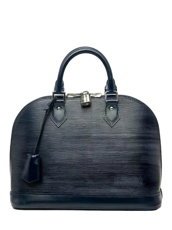 LOUIS VUITTON Epi Alma Pm Handbag - Blue