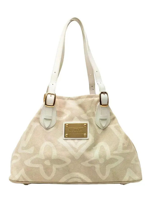 LOUIS VUITTON Monogram Tahitienne Cabas Pm Tote Bag - Neutrals