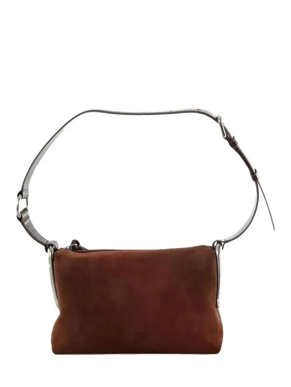 Marc Jacobs Suede Shoulder Bag - Brown