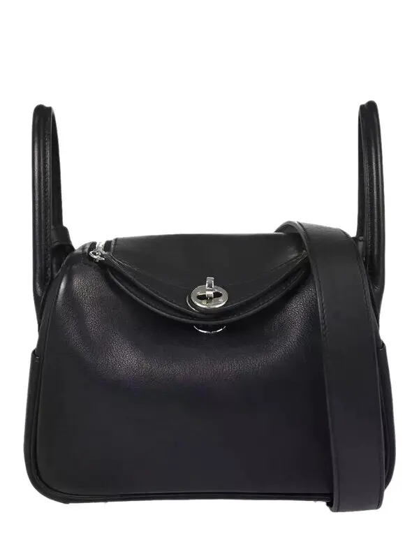 Hermès Lindy Shoulder Bag - Black