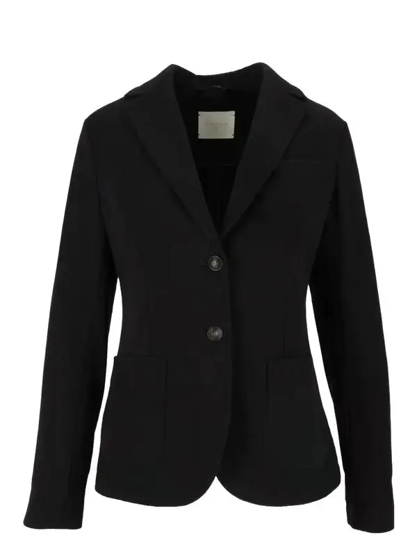CIRCOLO 1901 Long-sleeve Buttoned Blazer - Black