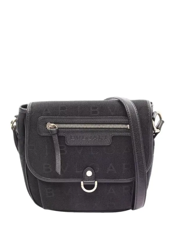 BVLGARI Maxilettere Shoulder Bag - Black