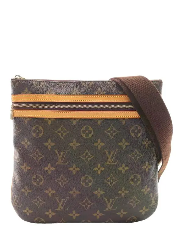 LOUIS VUITTON Monogram Pochette Bosphore Shoulder Bag - Brown