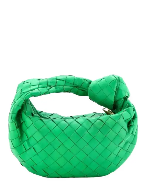 Bottega Veneta Intrecciato Nappa Mini Hobo Bag - Green