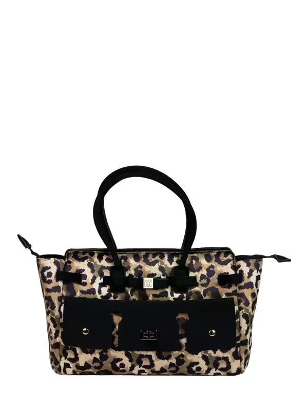 Save My Bag Clara Leopard-print Tote Bag - Neutrals