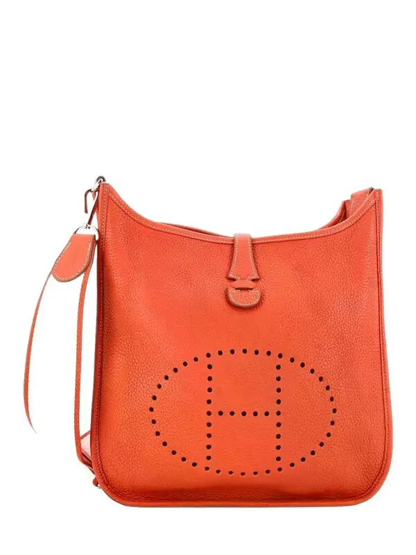 Hermès Evelyne Bag Gen Iii Clemence Pm Cross Body Bag - Orange