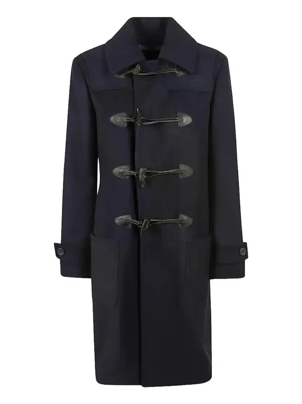 Polo Ralph Lauren Toggle-fastening Wool Jacket - Blue