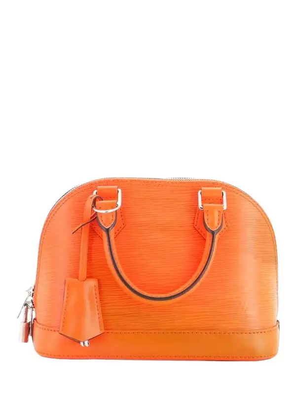 LOUIS VUITTON Epi Leather Alma Bb Satchel - Orange