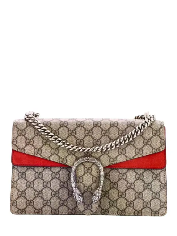 Gucci Dionysus Bag Gg Coated Canvas Small Shoulder Bag - Brown