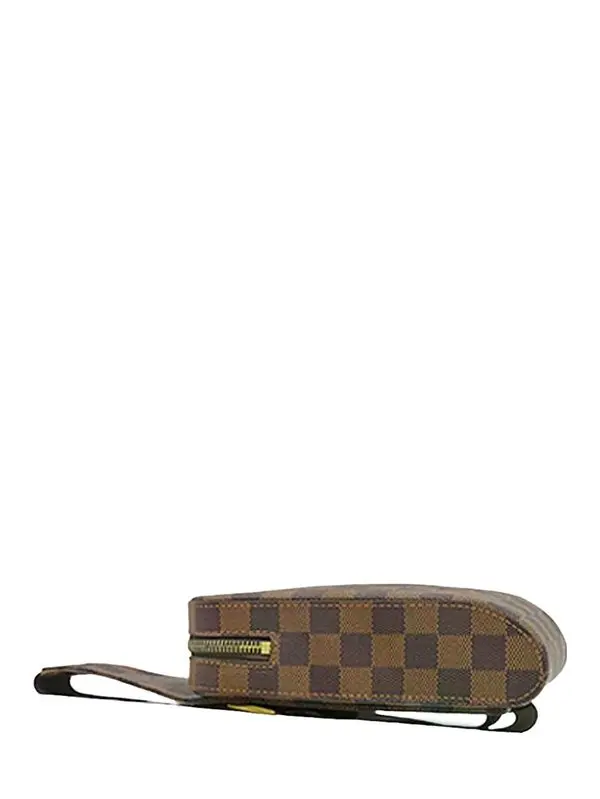 LOUIS VUITTON Damier Ebene Geronimos Crossbody Bag - Brown