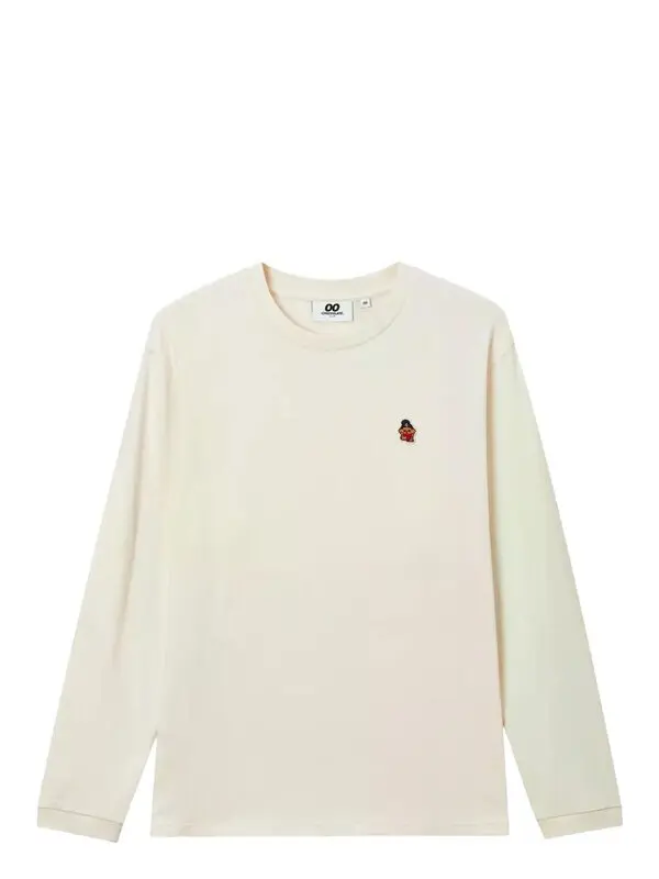 CHOCOOLATE Logo-patch T-shirt - White