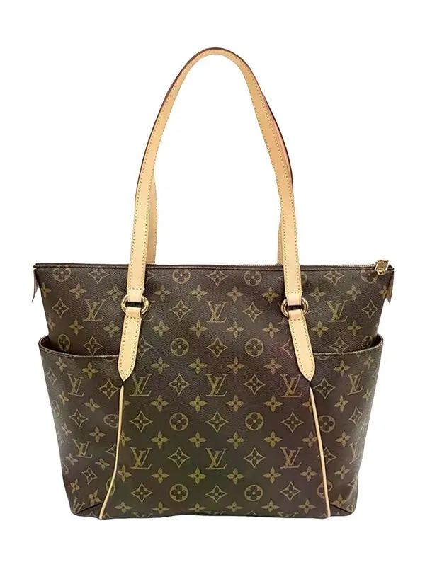LOUIS VUITTON Monogram Totally Mm Tote Bag - Brown