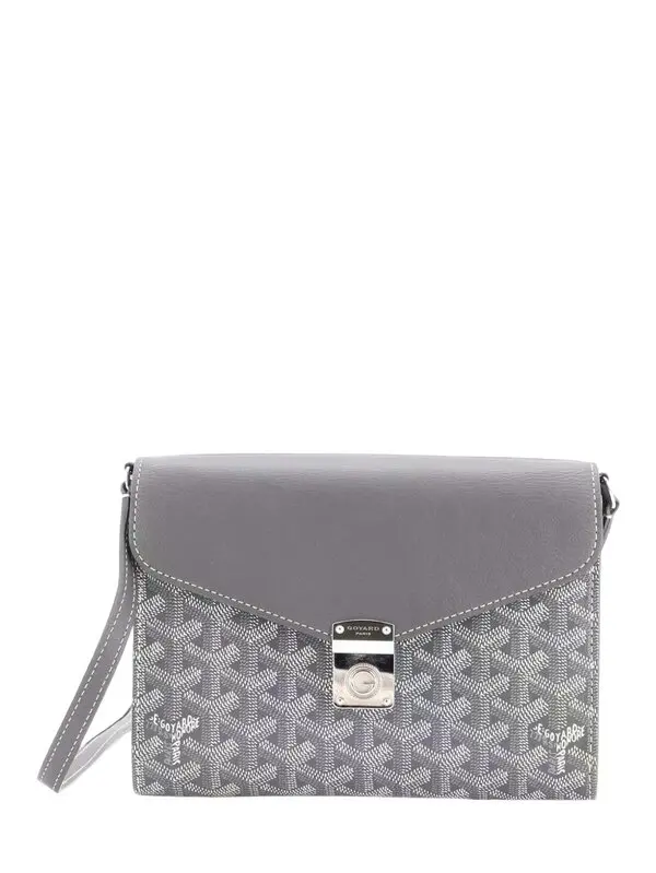 Goyard Chypre Wallet On Strap Bag - Grey