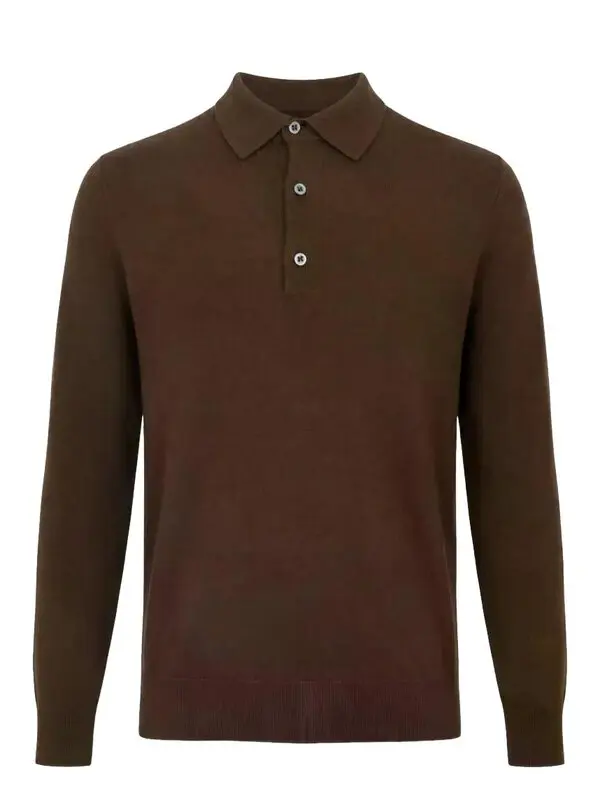 FRANZESE COLLECTION Stefano De Martino Polo Shirt - Brown