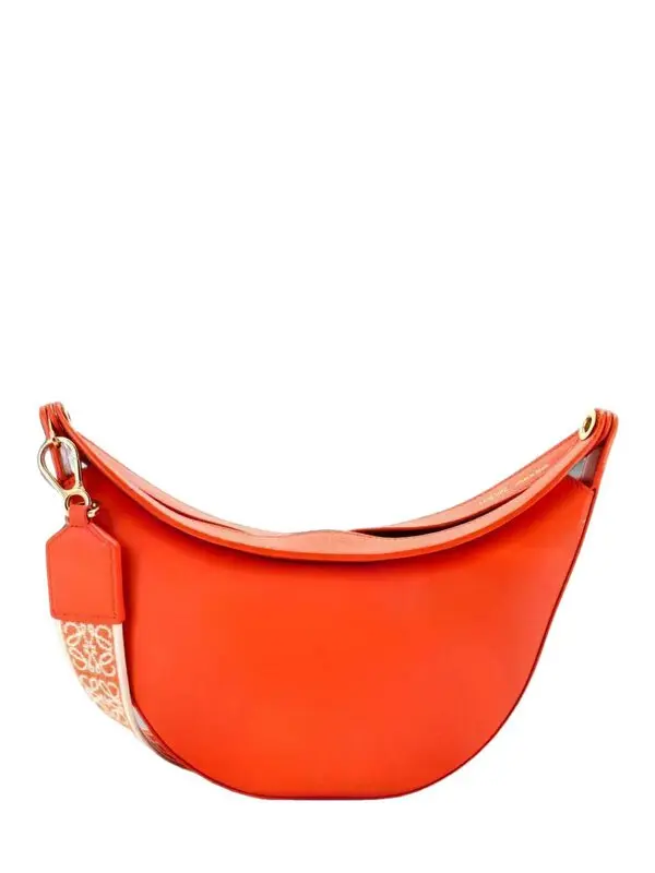 Loewe Luna Leather Hobo Bag - Orange