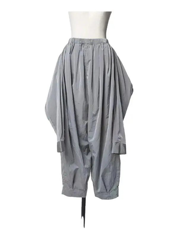 MULLER OF YOSHIOKUBO Sleeve-effect Pants - Grey