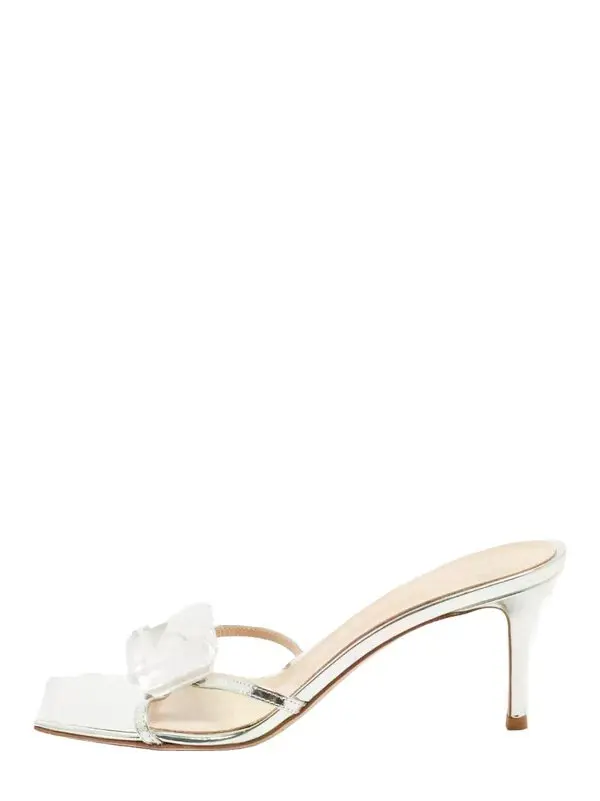 GIANVITO ROSSI Jaipur Crystal-embellished Sandals - Grey