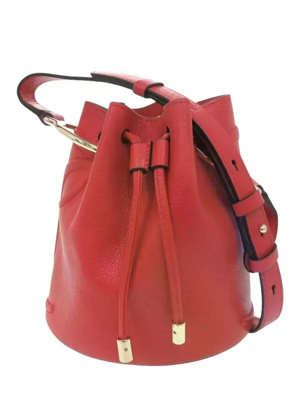 CHRISTIAN LOUBOUTIN Leather My Side Bucket Bag - Red