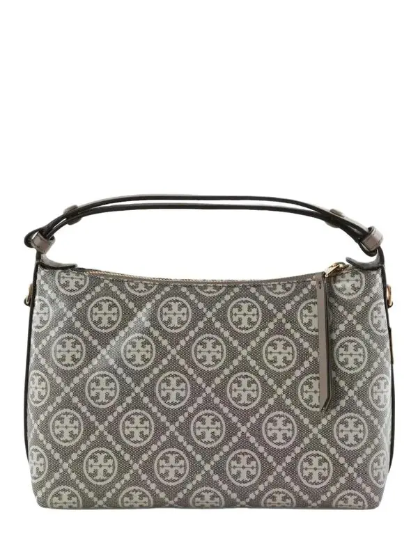Tory Burch T Monogram Mellow Shoulder Bag - Grey