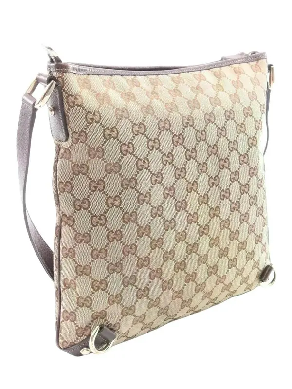 Gucci Abby Gg Canvas Shoulder Bag - Neutrals