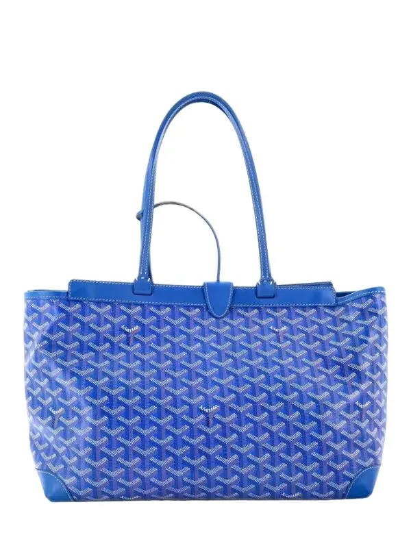 Goyard Bellechasse Bag Coated Canvas Pm Tote Bag - Blue